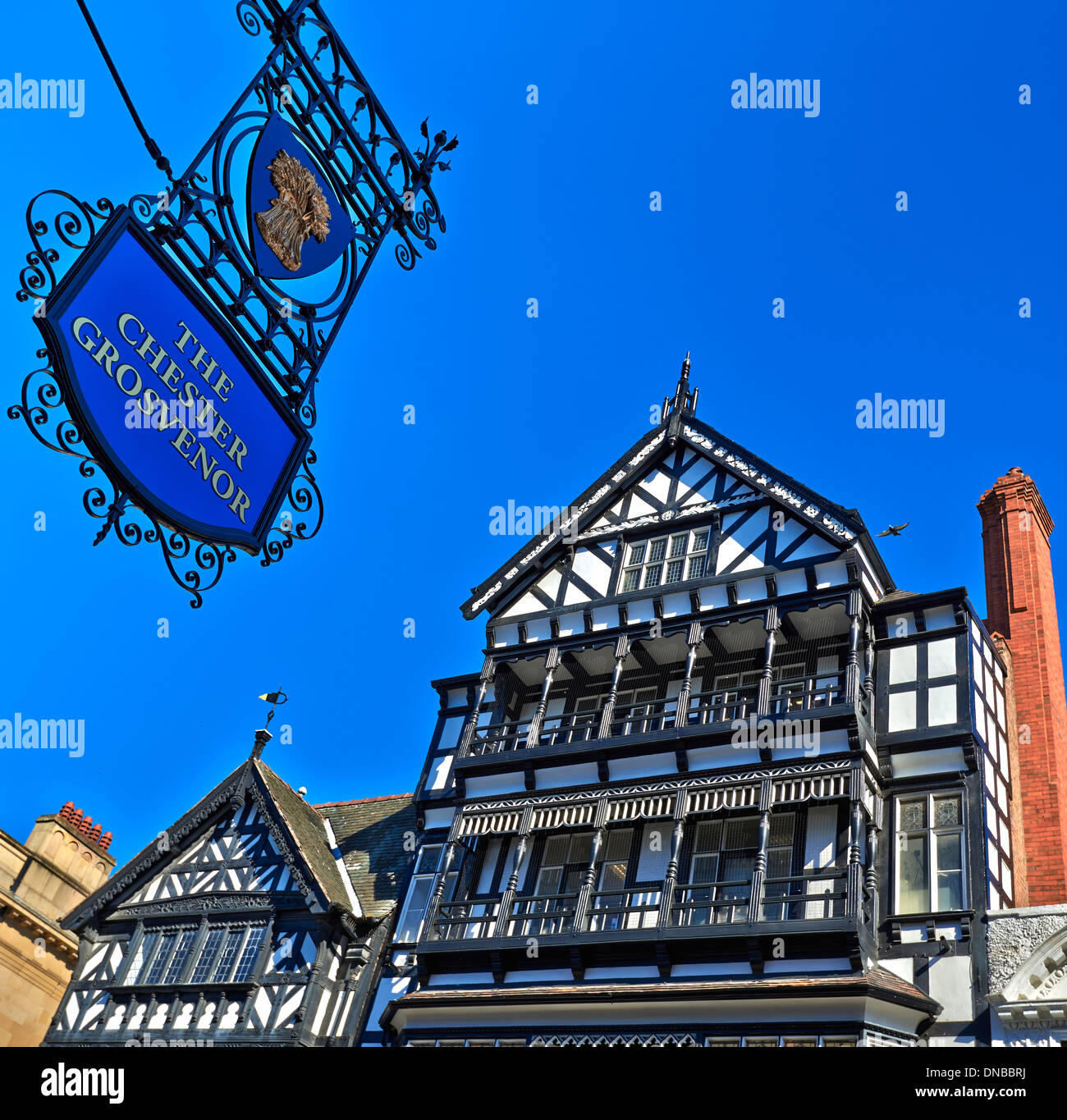 Chester City North West England Stock Photo - Alamy