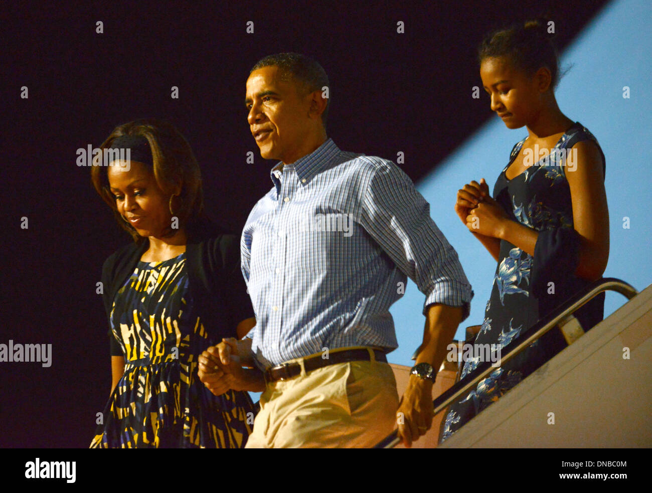 Honolulu, Hawaii, USA. 20th Dec 2013. United States President Barack ...