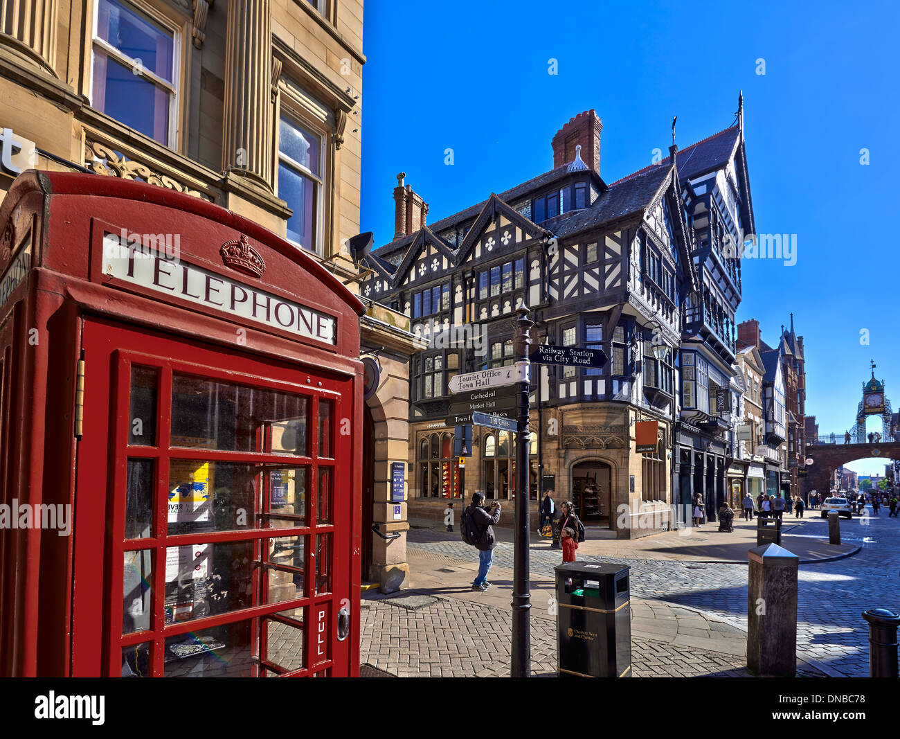 City chester england close hi-res stock photography and images - Alamy