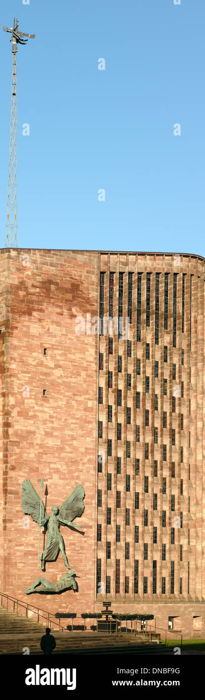 The post world war II cathedral at Coventry, England Stock Photo - Alamy