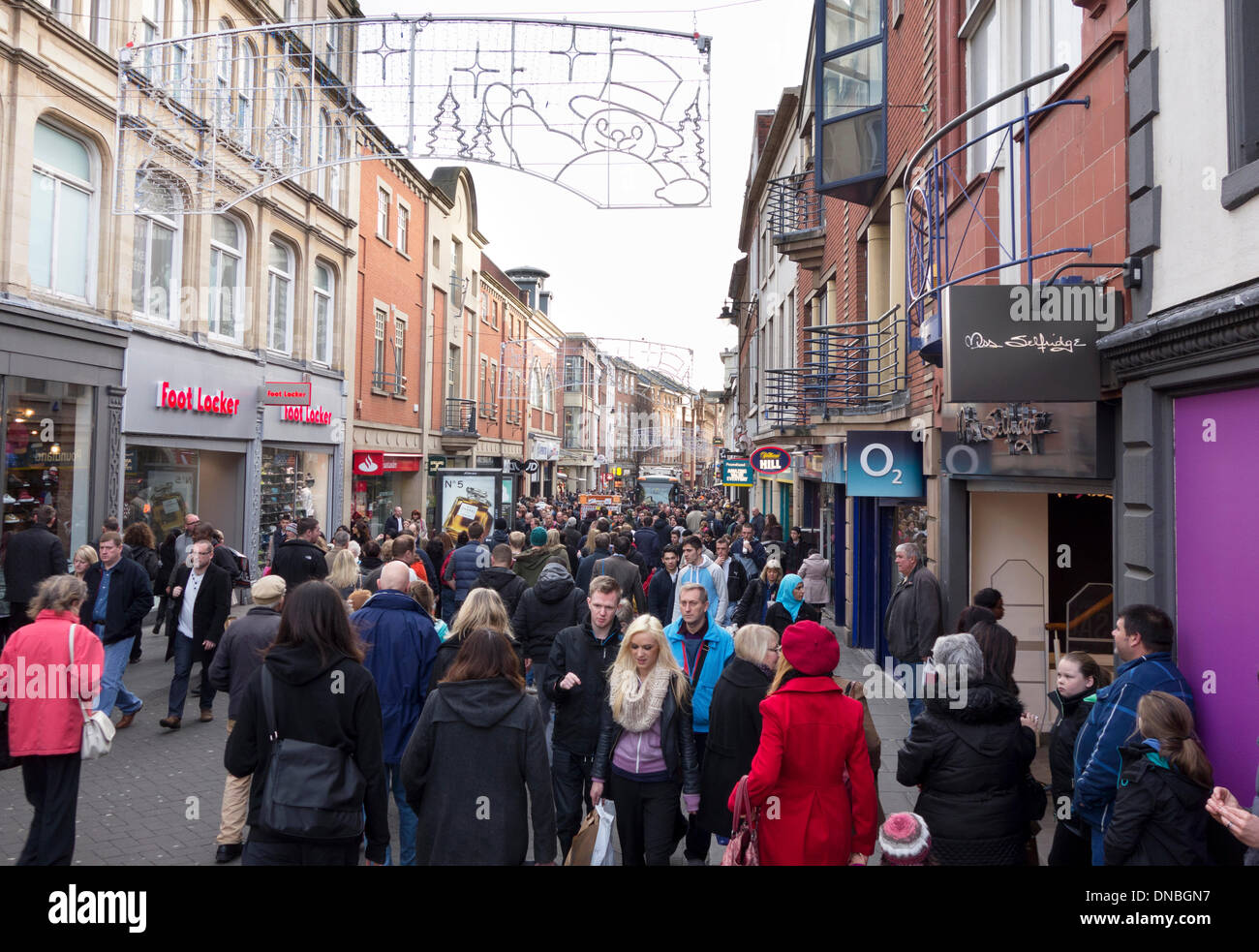Shopping in nottingham hi-res stock photography and images - Alamy