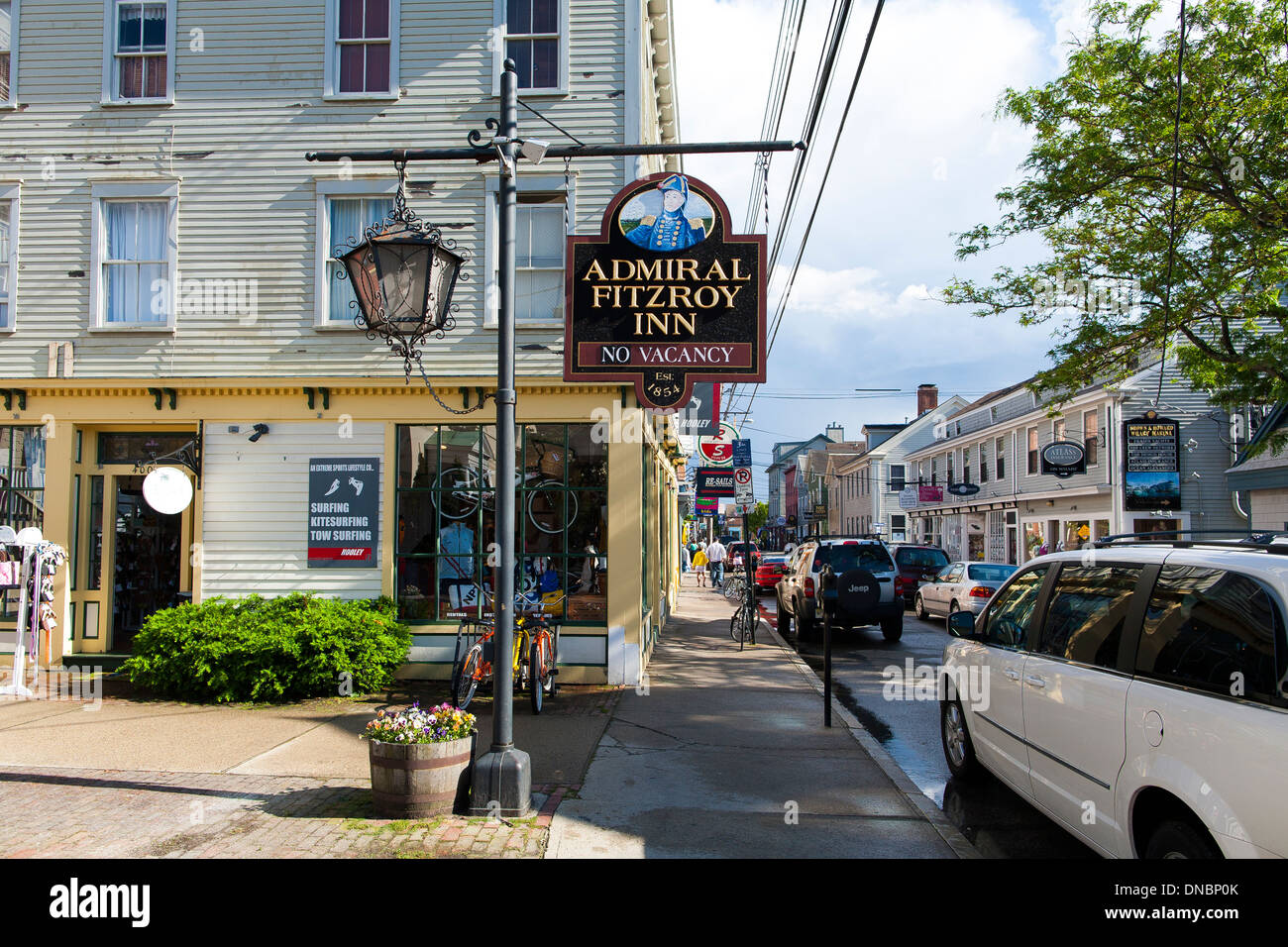 Thames street newport rhode island hi-res stock photography and images ...