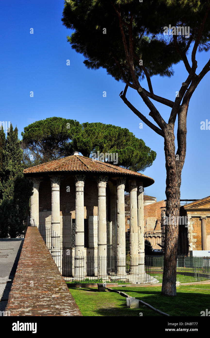 Temple of vesta architecture hi-res stock photography and images - Alamy