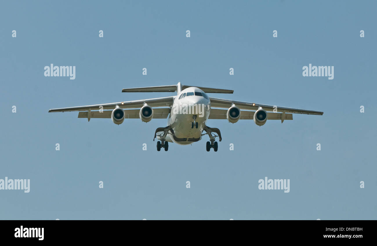QinetiQ Avro RJ 2 at Deptford Down Stock Photo - Alamy