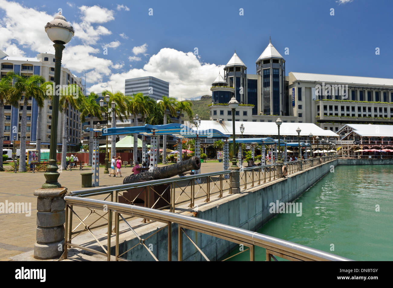 Caudan Waterfront, Port Louis, Mauritius Stock Photo - Alamy