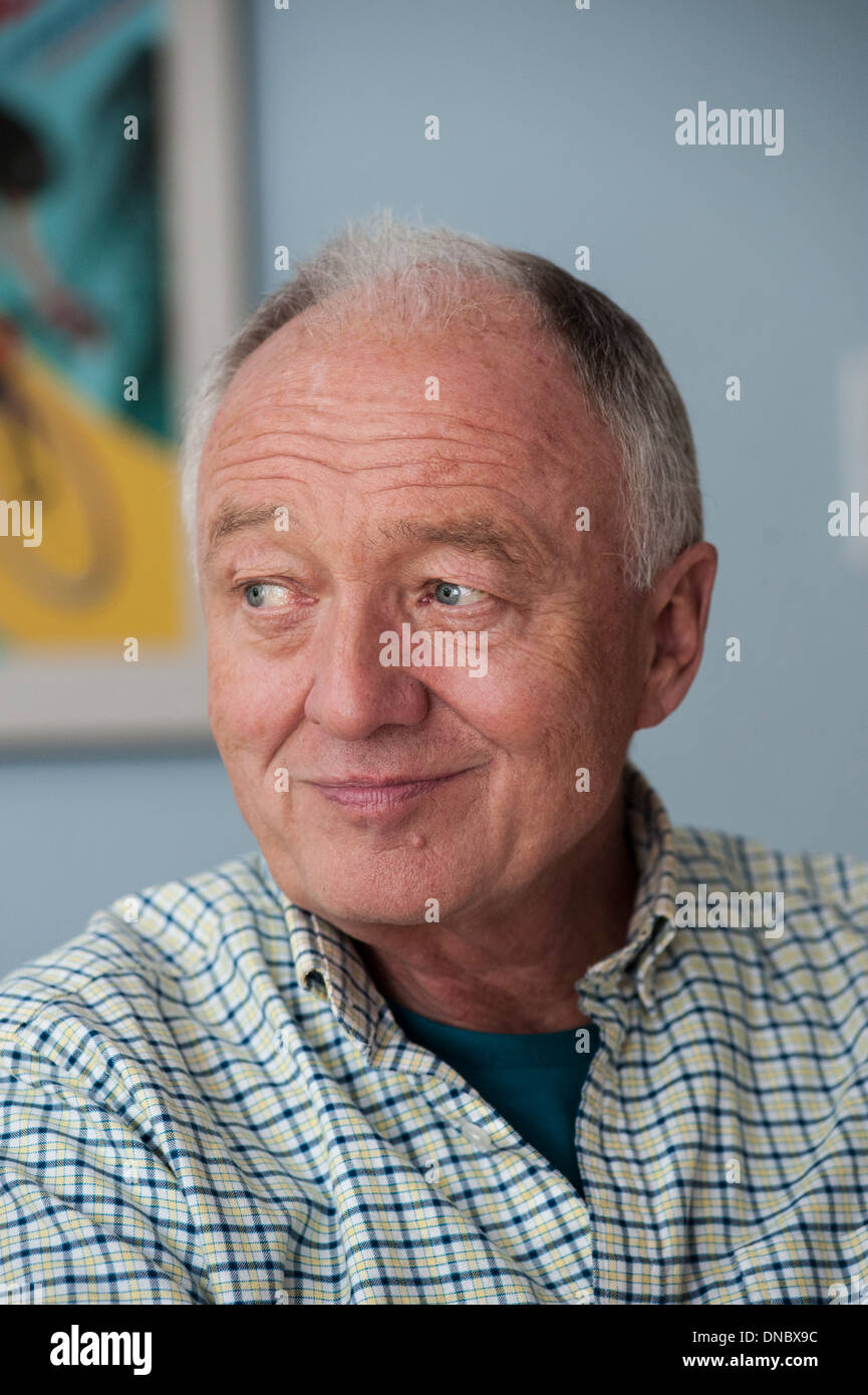 Ken Livingstone at his home in London Stock Photo - Alamy