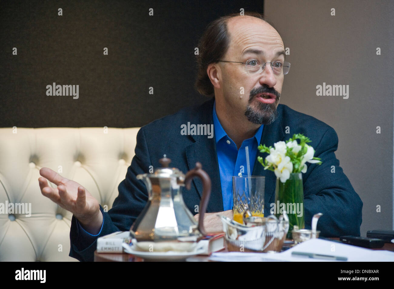 Bill Emmott - Author and editor of The Economist Stock Photo - Alamy