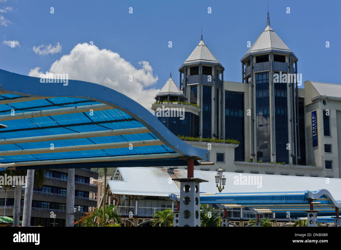 Dias Pier at Caudan Waterfront, Port Louis, Mauritius Stock Photo - Alamy
