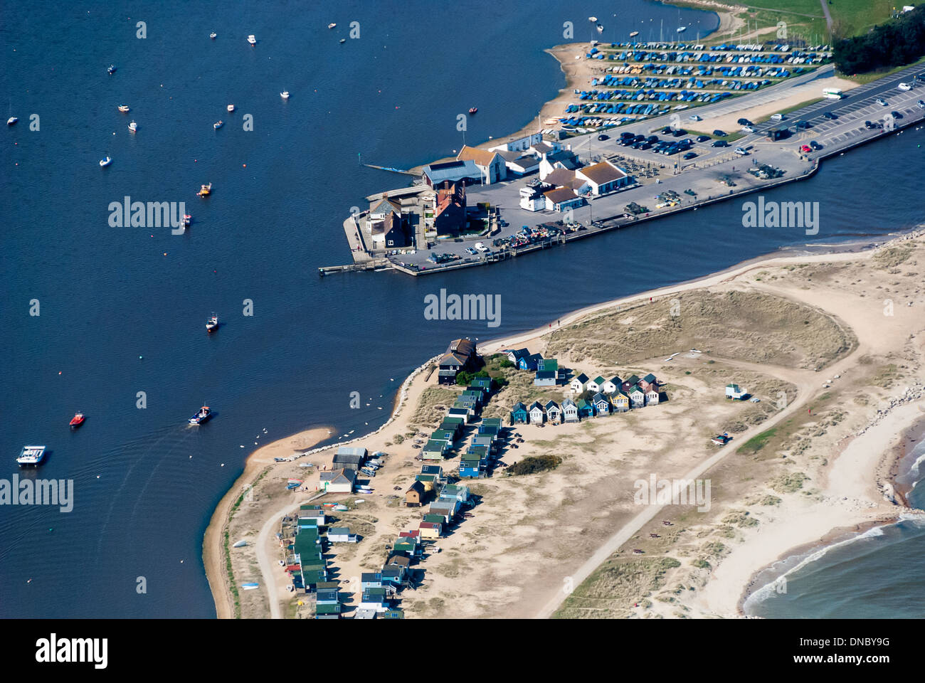 Mudeford aerial hi-res stock photography and images - Alamy