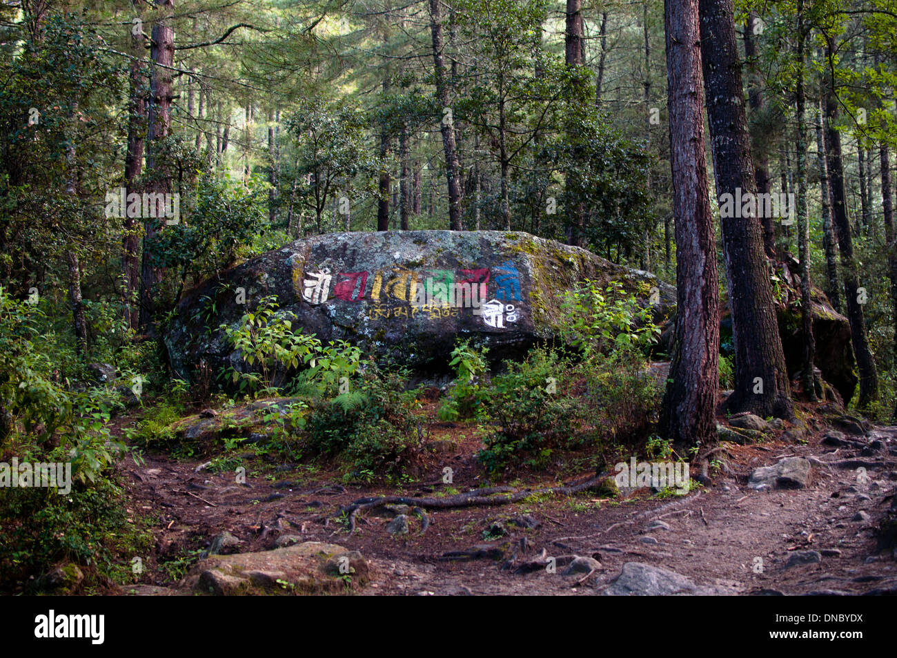 Painted rock mountains hi-res stock photography and images - Alamy
