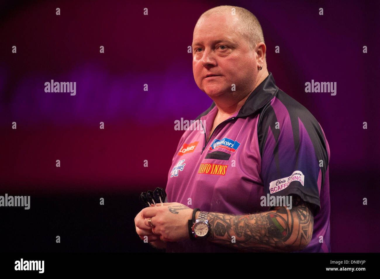 London, UK. 21st Dec, 2013. Andy Hamilton [England] shows his emotions ...