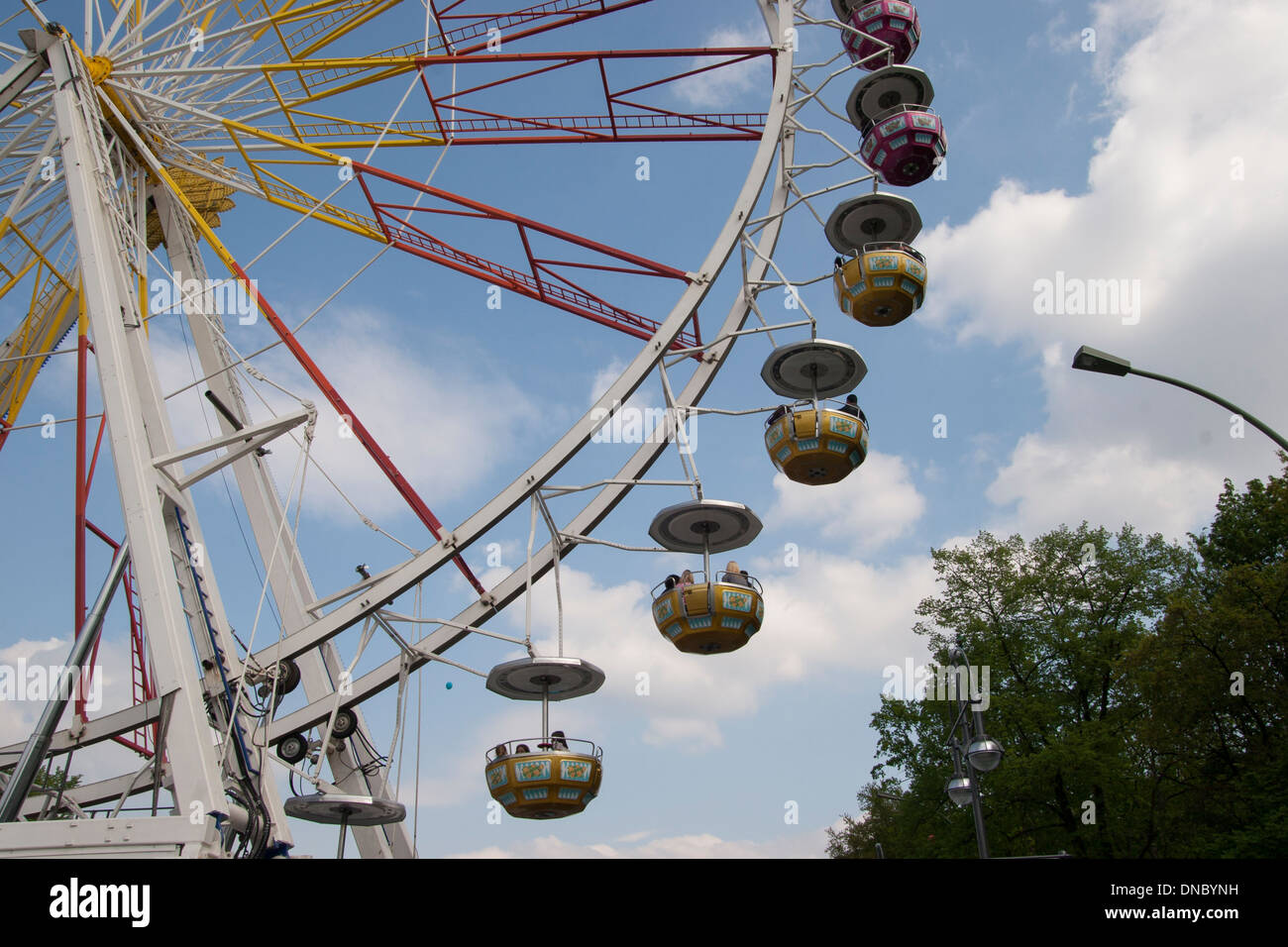 Ferris wheel in Berlin Stock Photo - Alamy