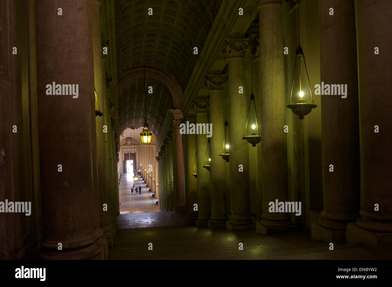 A hall inside the Vatican Stock Photo - Alamy