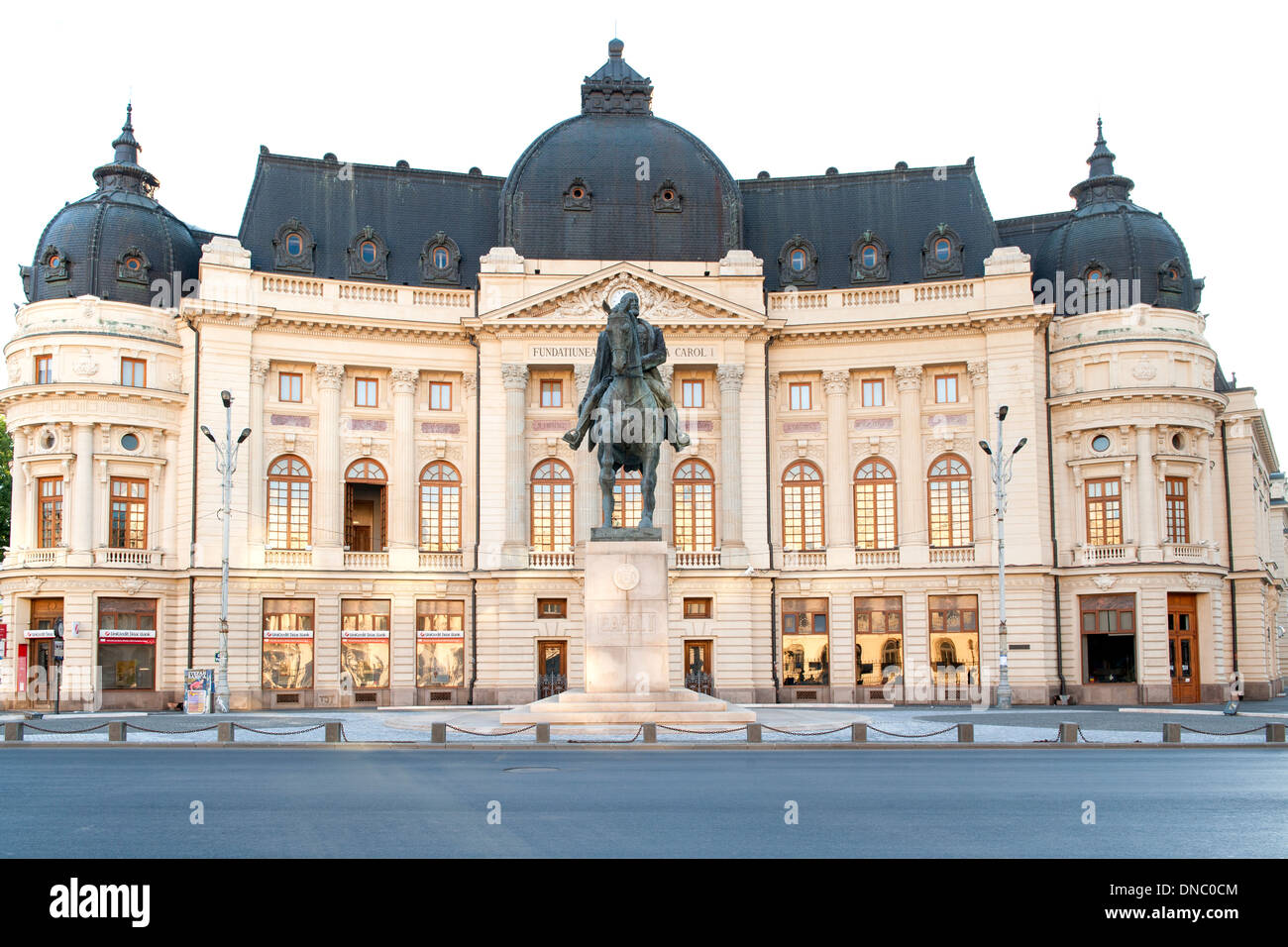 Central university library of bucharest hi-res stock photography and ...