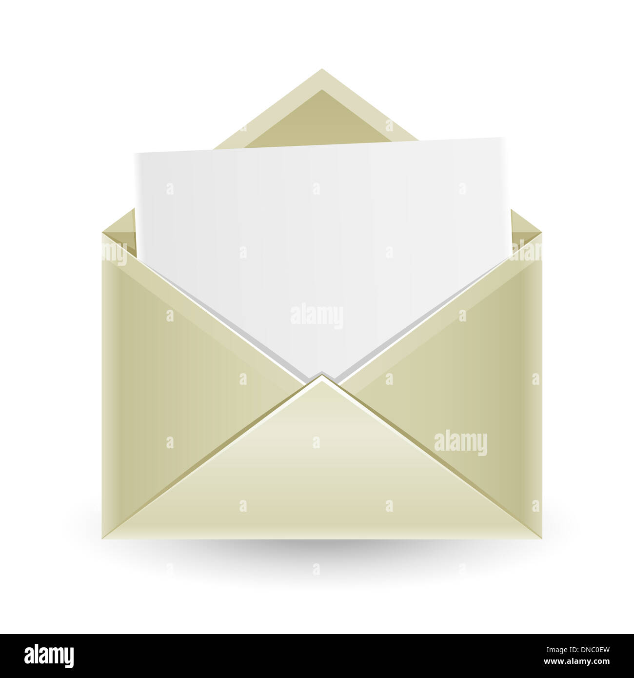 Old envelope opened hi-res stock photography and images - Alamy