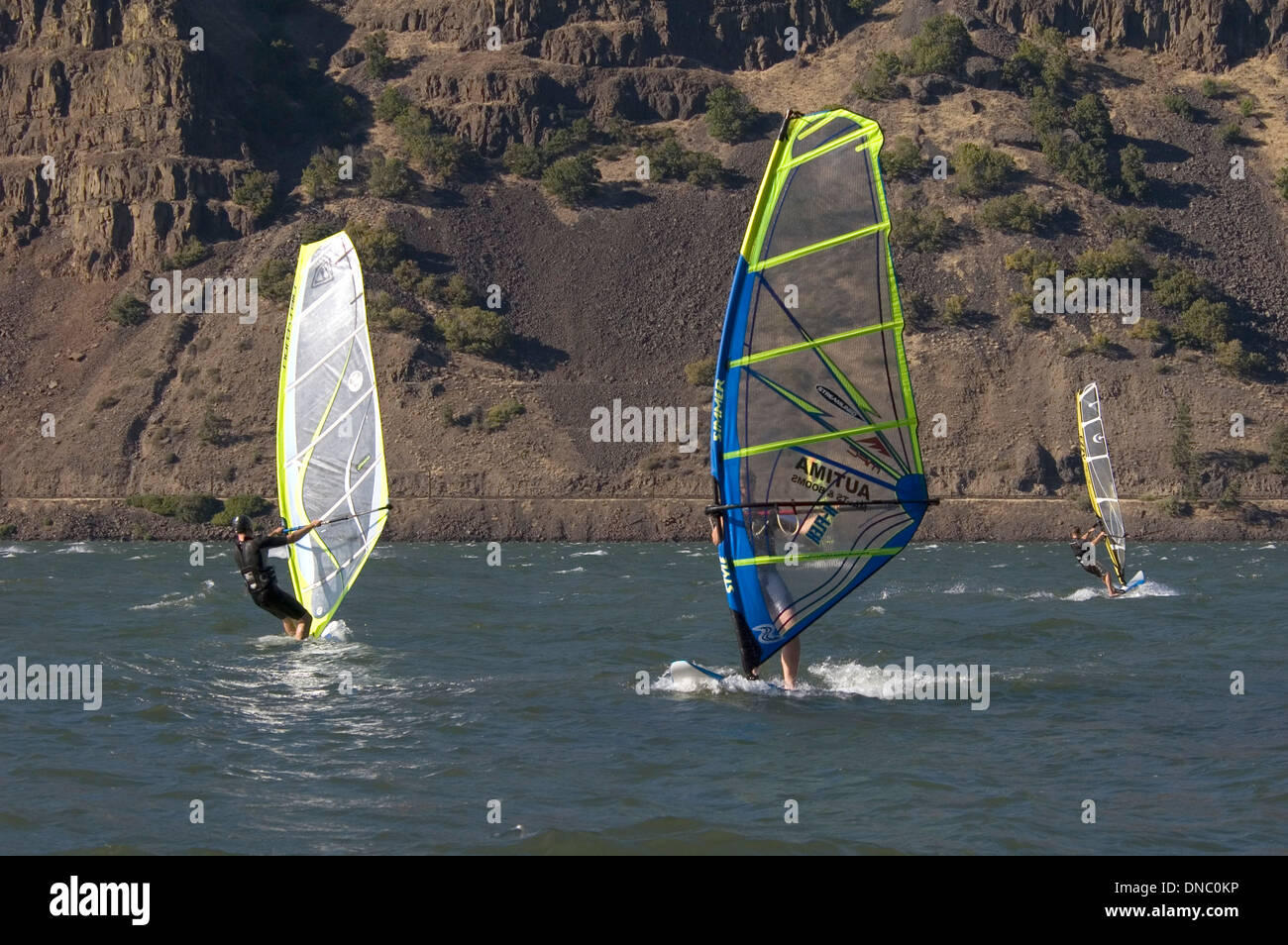 Windsurfing, Mayer State Park, Columbia River Gorge National Scenic ...