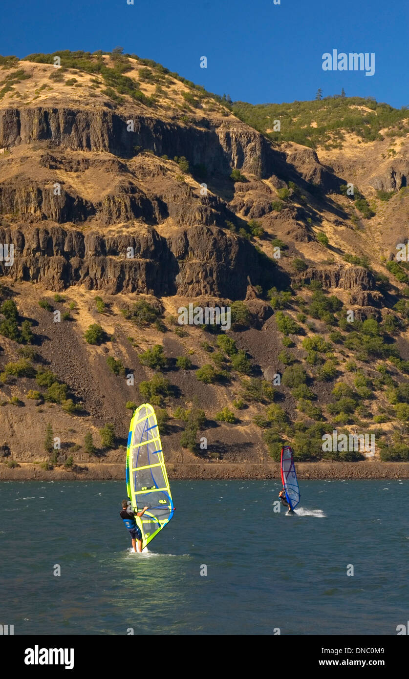 Windsurfing, Mayer State Park, Columbia River Gorge National Scenic ...