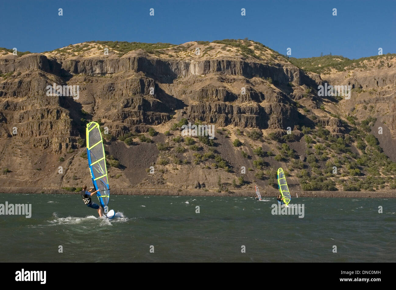 Windsurfing, Mayer State Park, Columbia River Gorge National Scenic ...