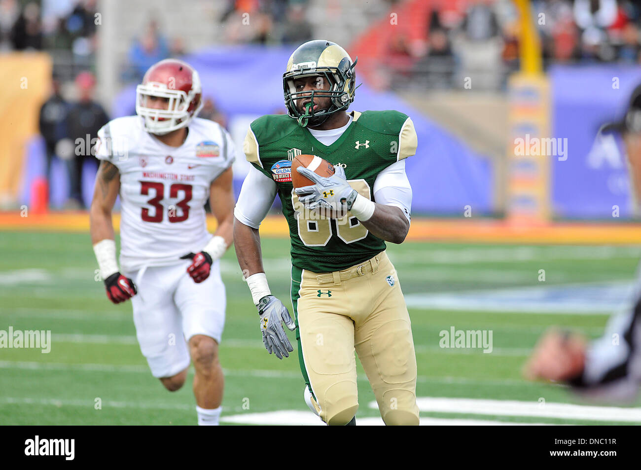 Albuquerque, New Mexico. 21st Dec, 2013. Washington State Cougars wide ...