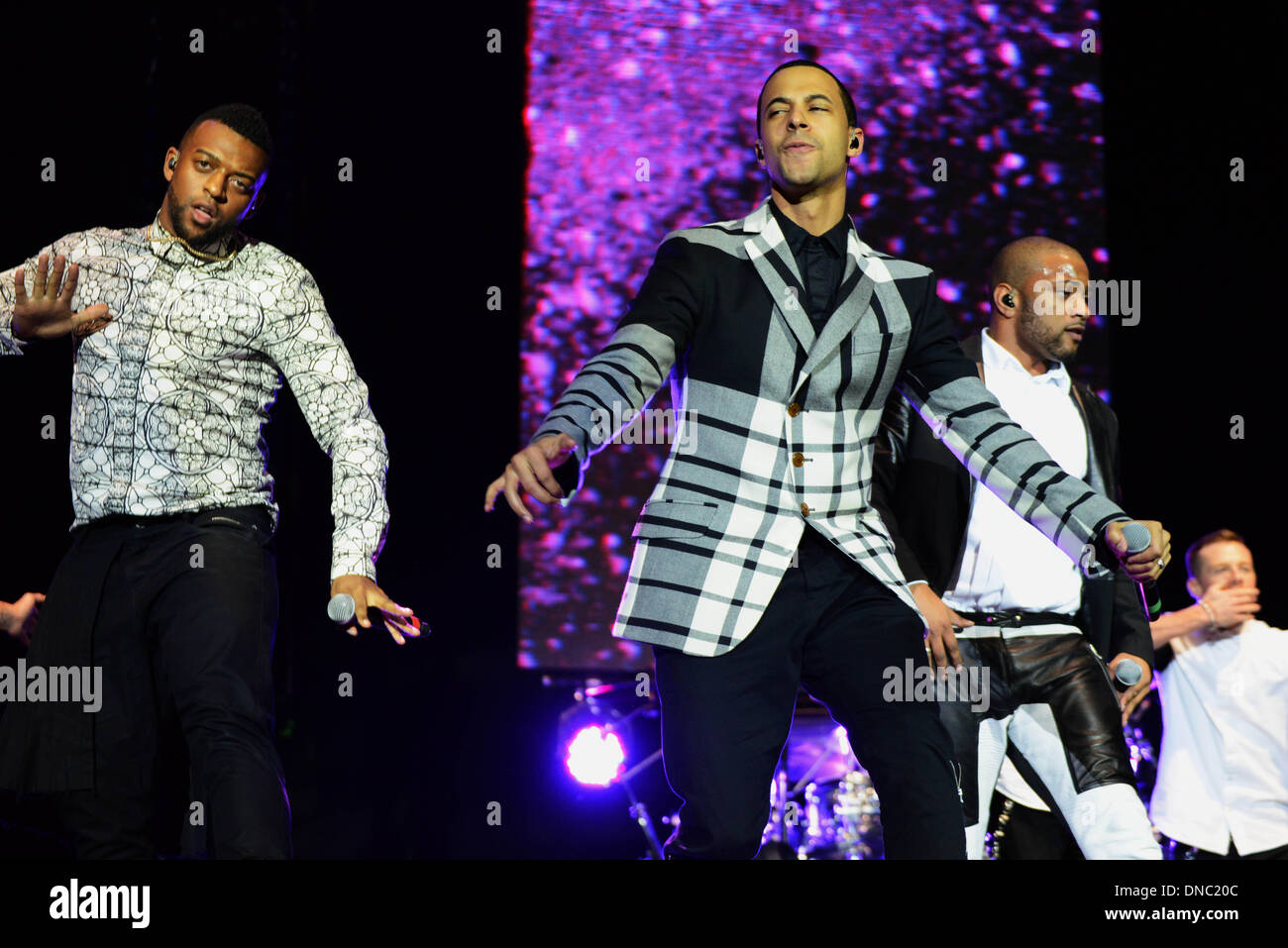 London, UK. 21st Dec, 2013. JLS concert, Goodbye the Greatest Hits Tour ...