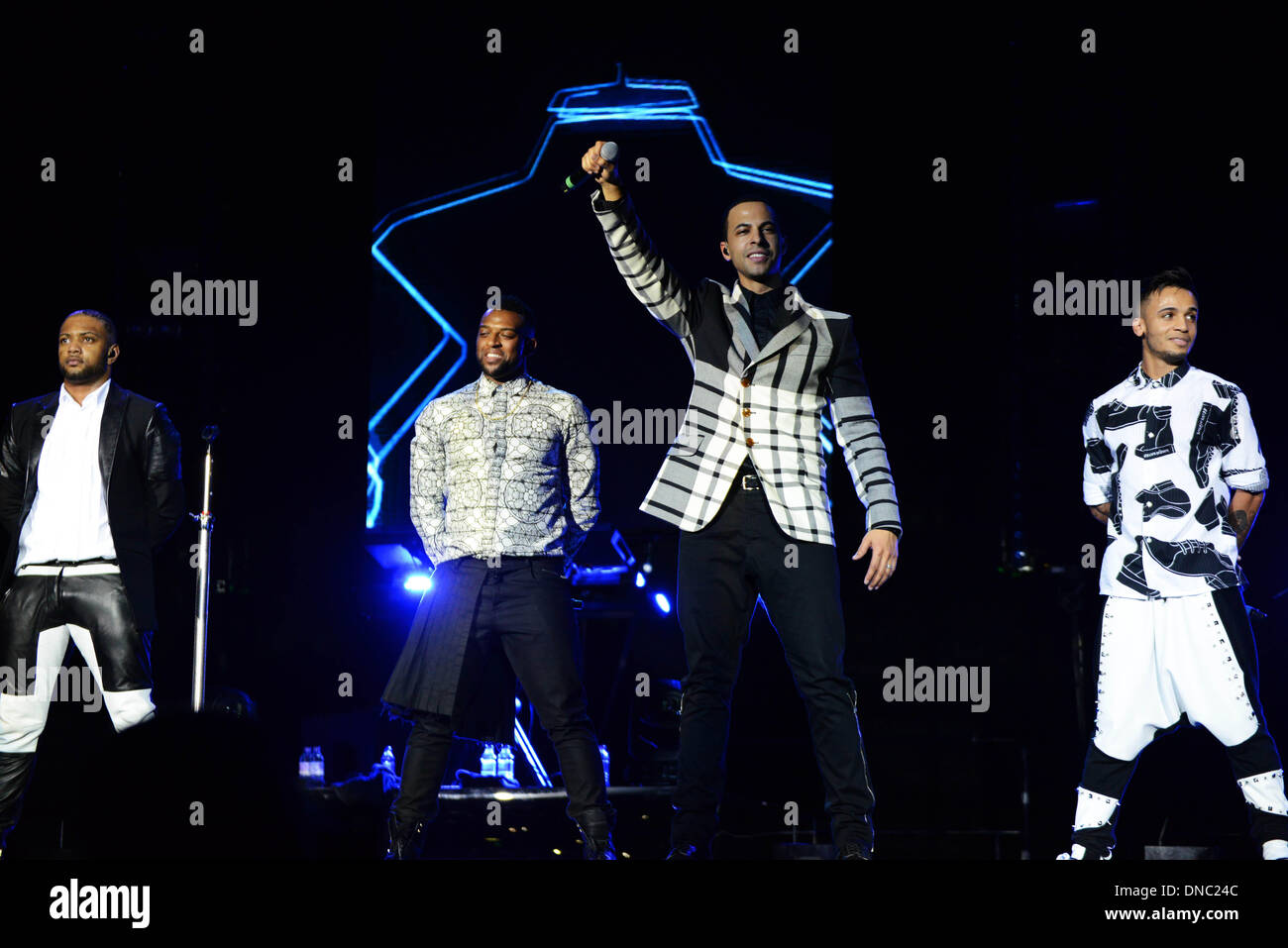 London, UK. 21st Dec, 2013. JLS concert, Goodbye the Greatest Hits Tour ...
