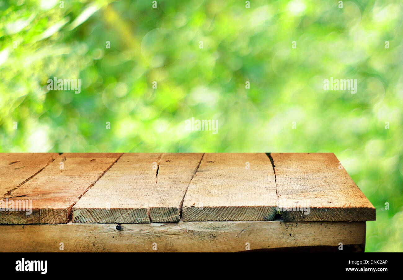 Empty tabletop for product display montages Stock Photo - Alamy