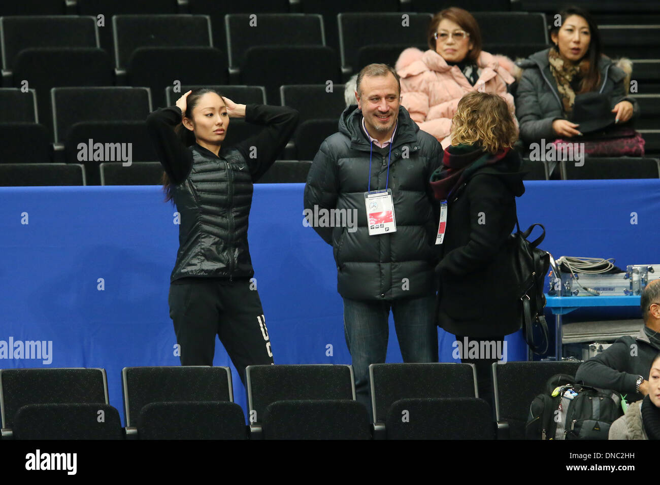 Saitama Super Arena, Saitama, Japan. 20th Dec, 2013. (L to R) Miki Ando ...