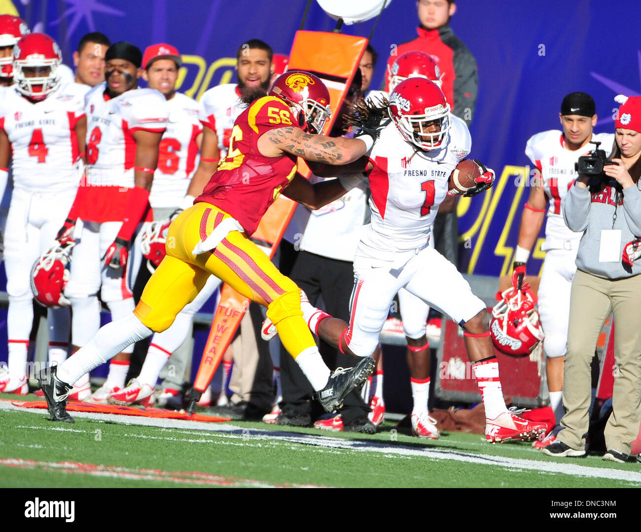 Las Vegas, NV, USA. 21st Dec, 2013. Las Vegas, NV. Isaiah Burse #1 of ...