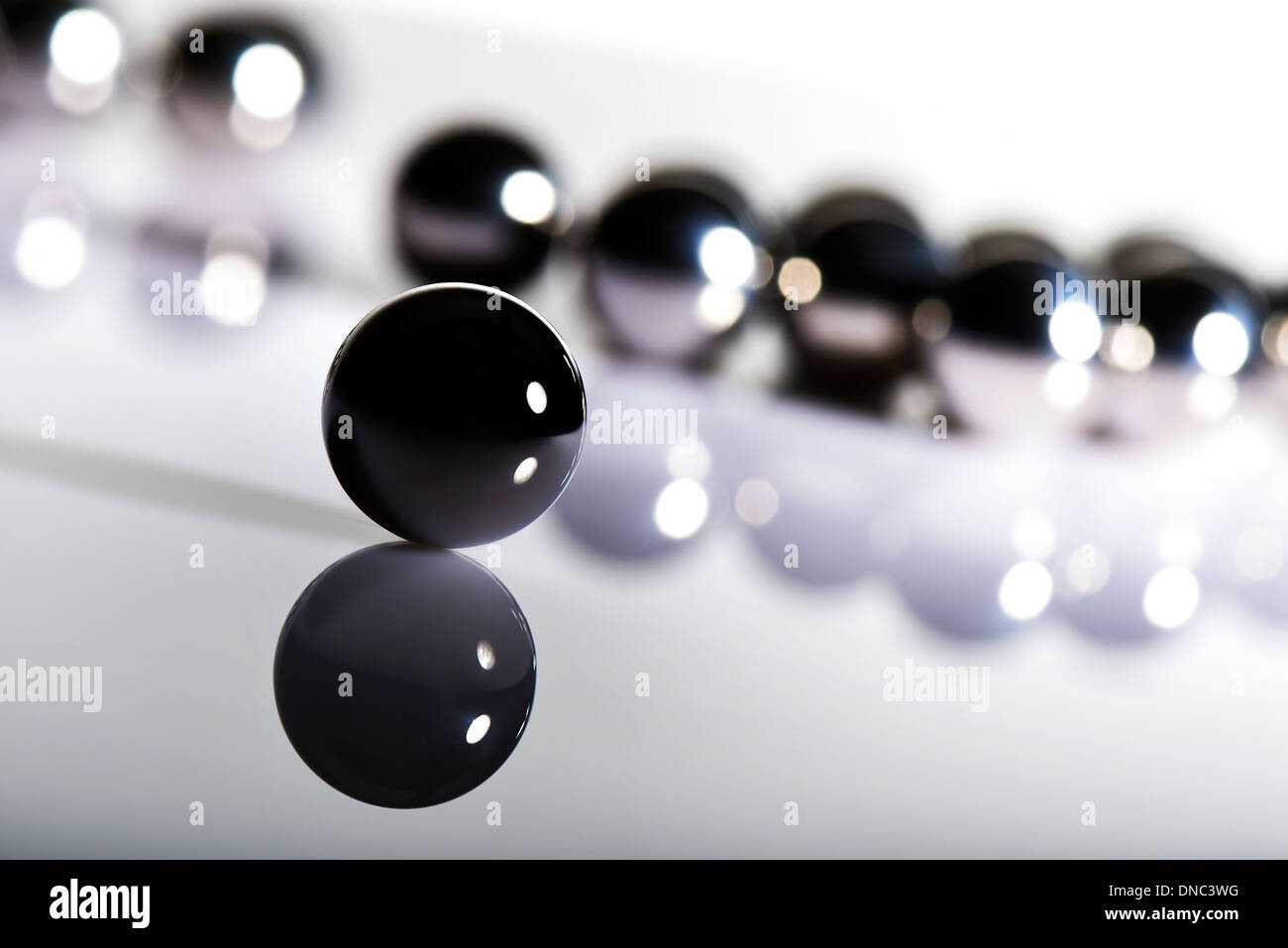 Black balls hi-res stock photography and images - Alamy