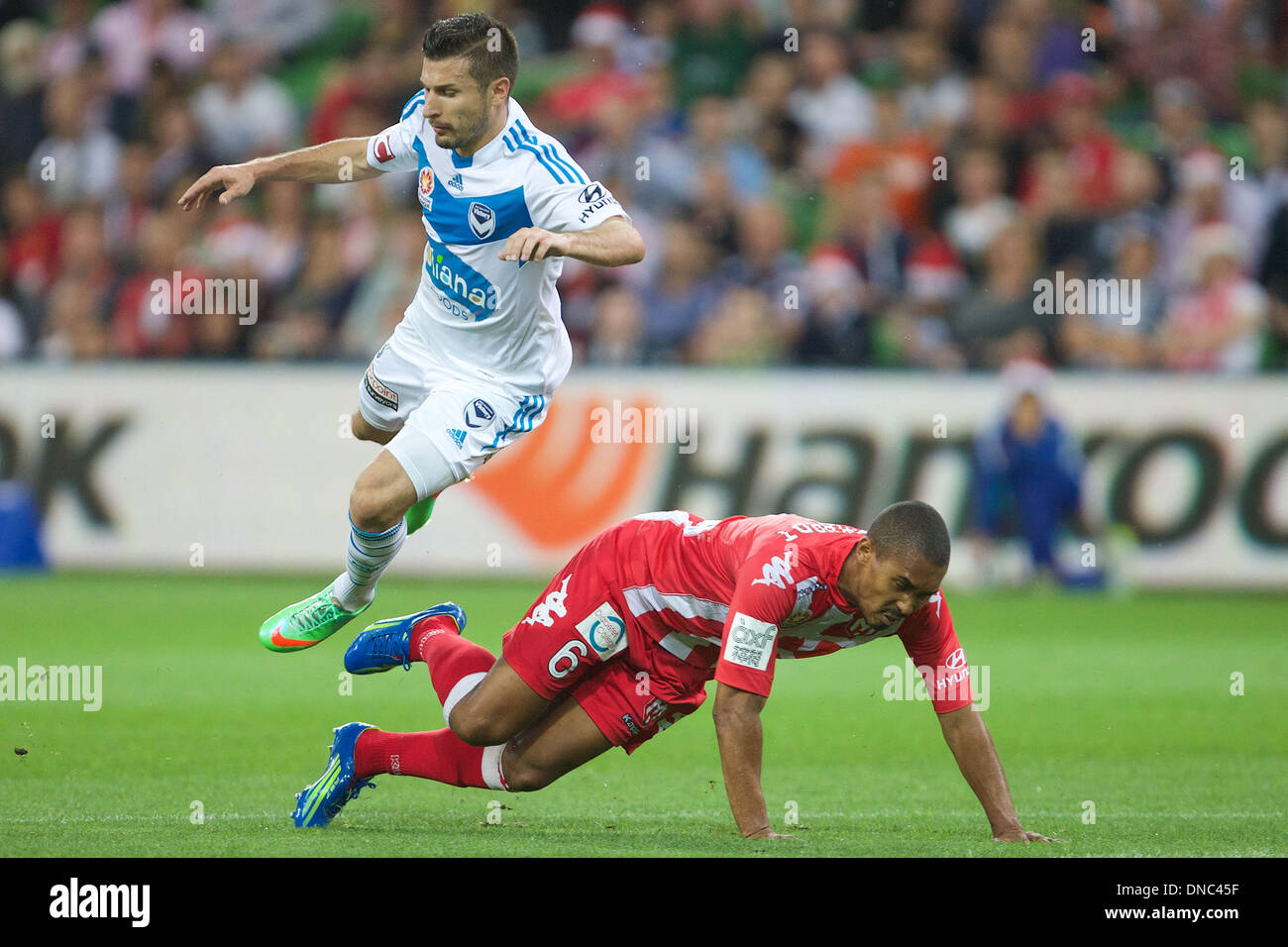 Melbourne, Victoria, Australia. 21st Dec, 2013. PATRICK GERHARDT of the ...