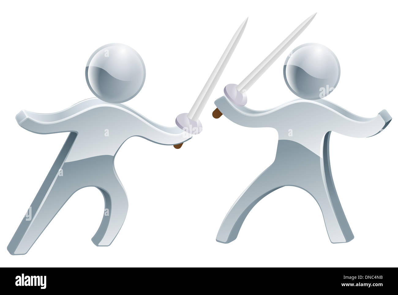 Sword Fighting Clipart