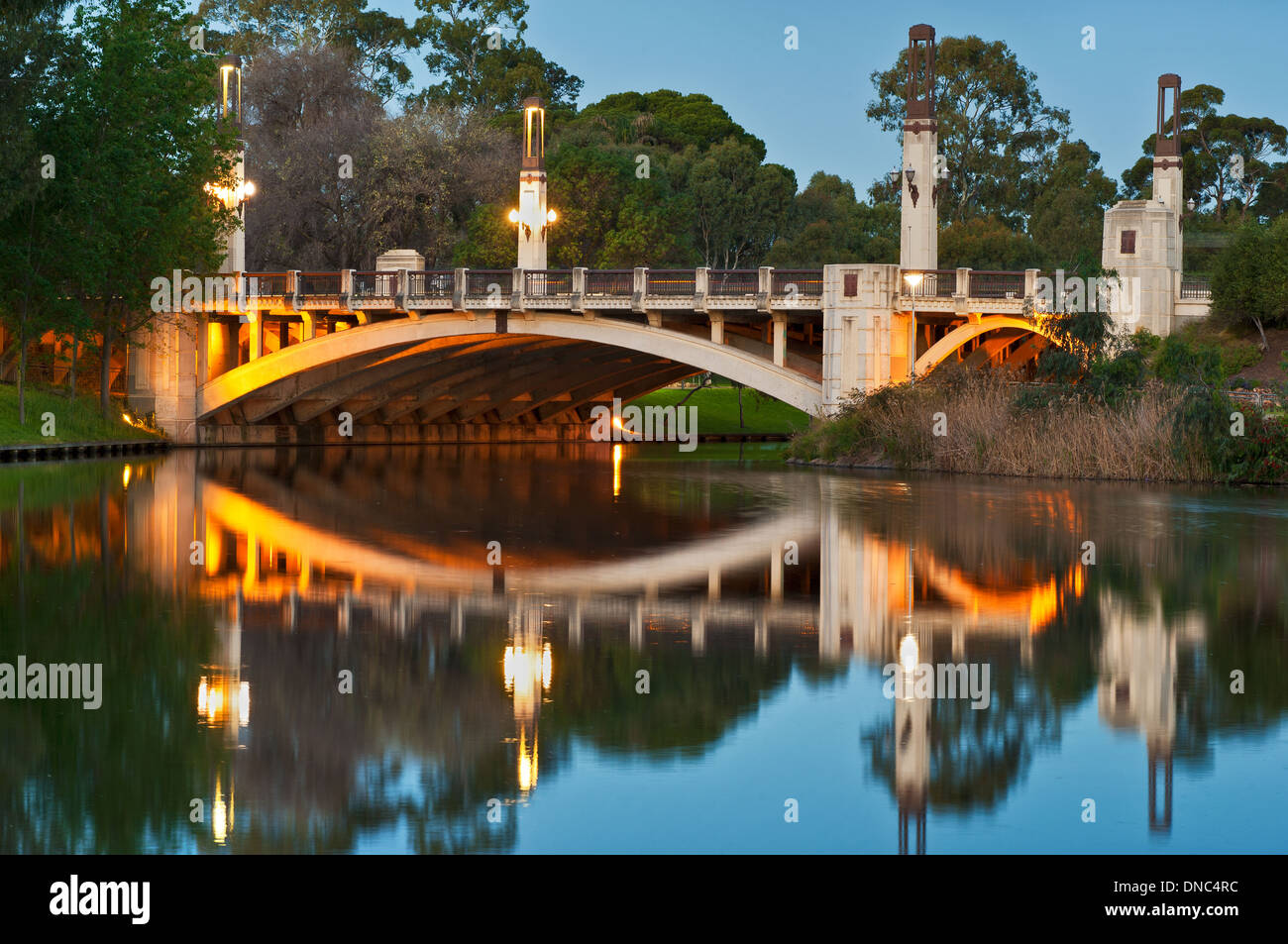 Big bridge reflection hi-res stock photography and images - Alamy