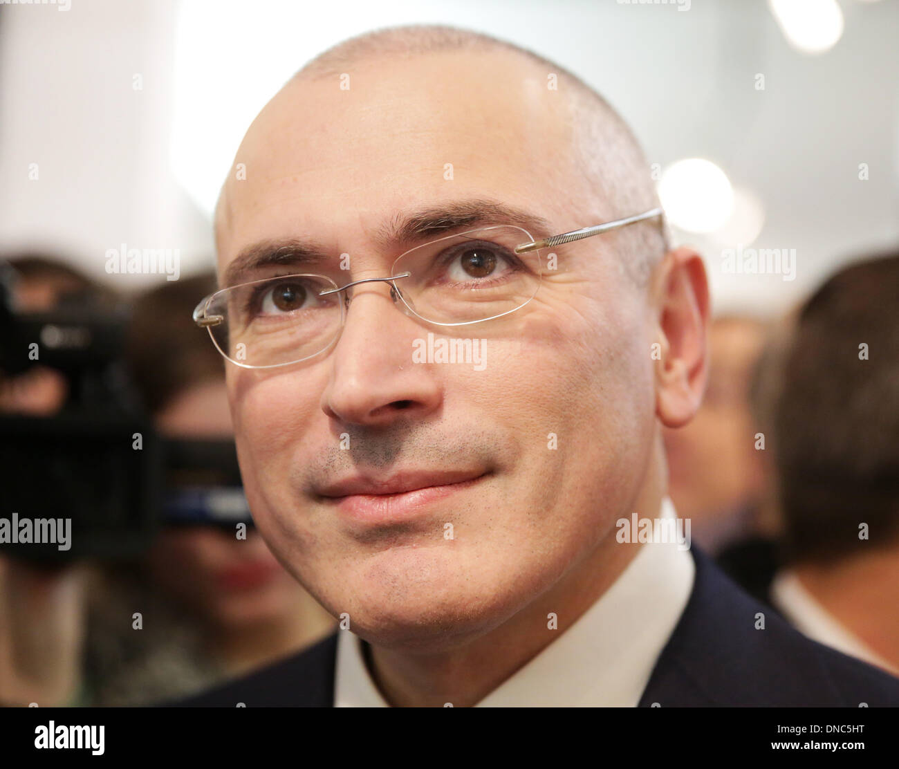 Berlin, Germany. 22nd Dec, 2013. Russian former oil tycoon Mikhail ...