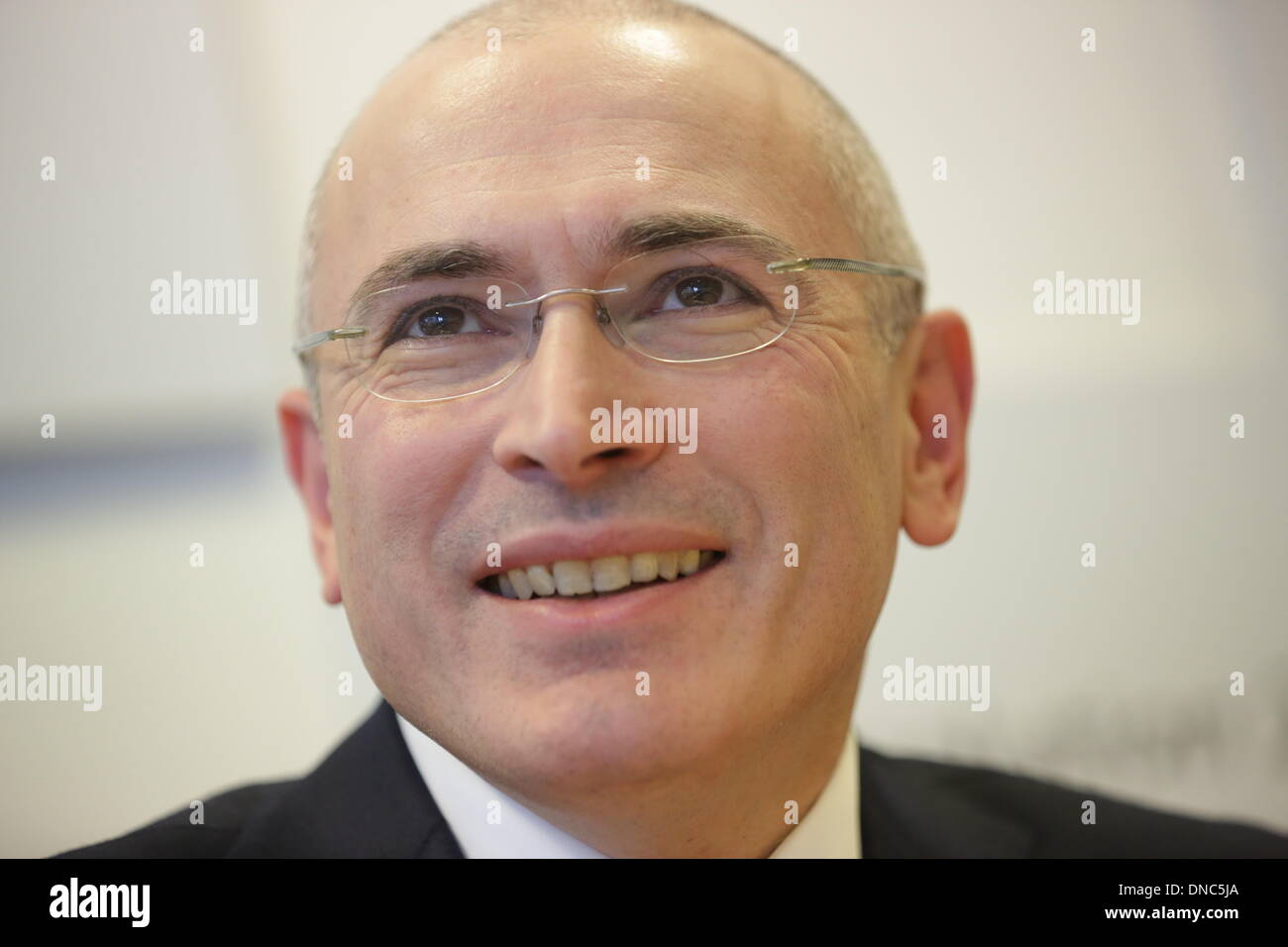 Berlin, Germany. 22nd Dec, 2013. Russian former oil tycoon Mikhail ...