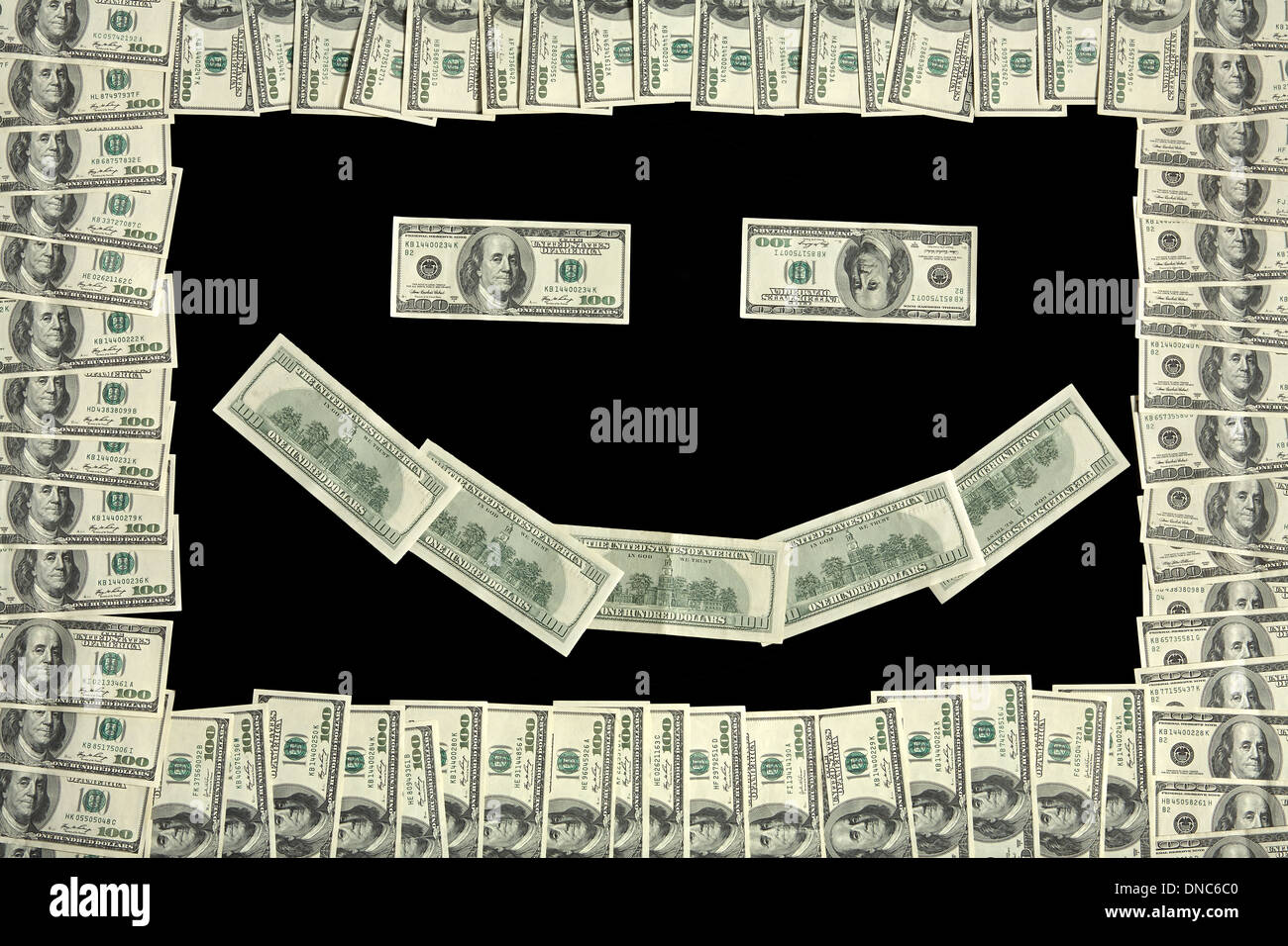 Smiley face money hi-res stock photography and images - Alamy