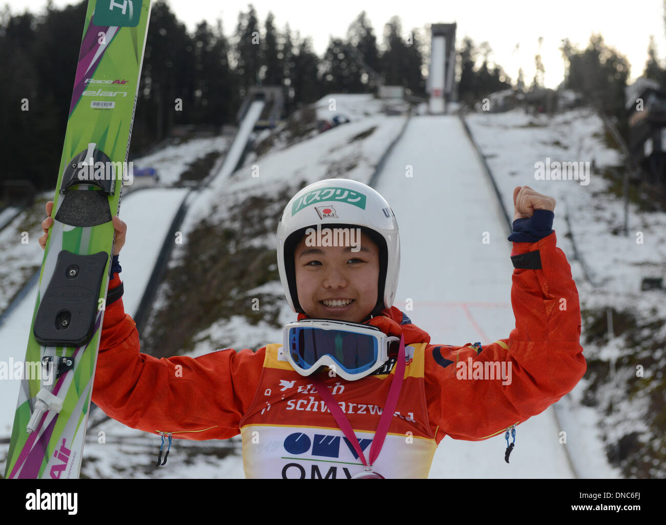 Hinterzarten, Germany. 22nd Dec, 2013. Japan's Sara Takanashi ...