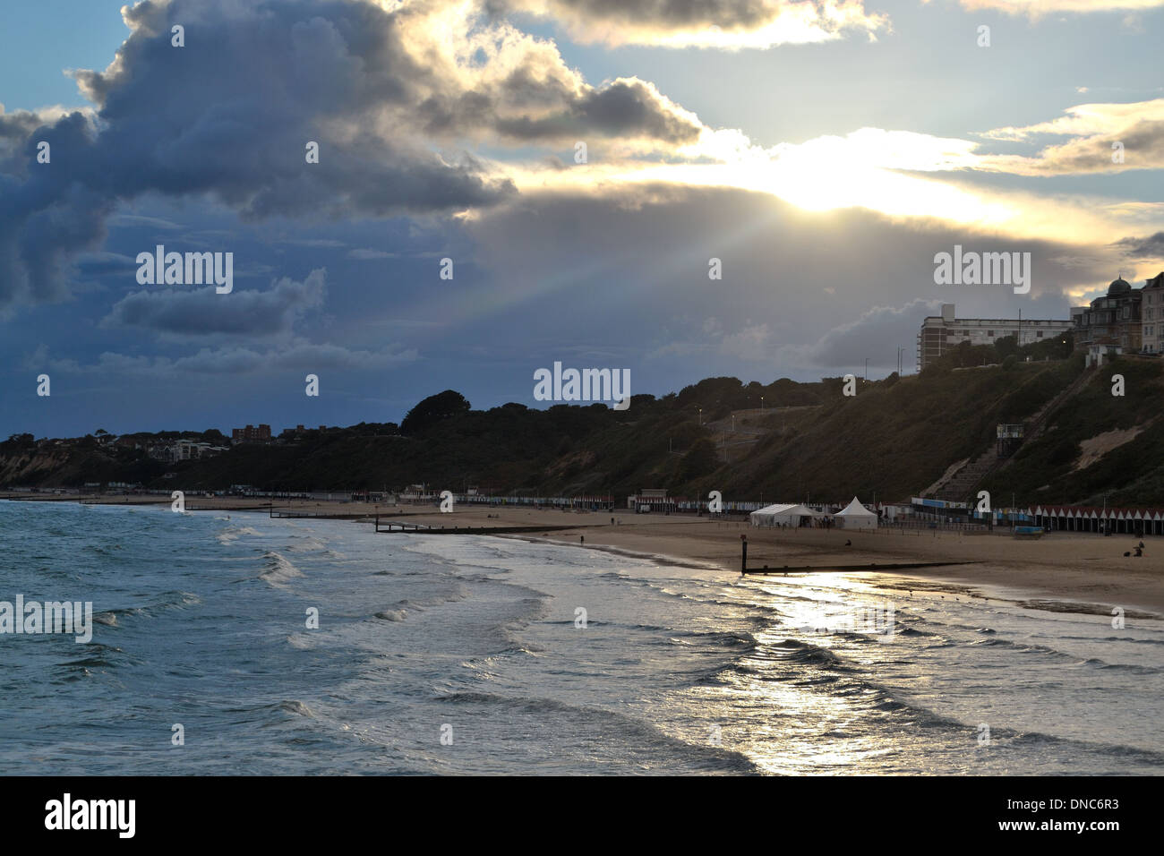 Bournemouth sunset hi-res stock photography and images - Alamy