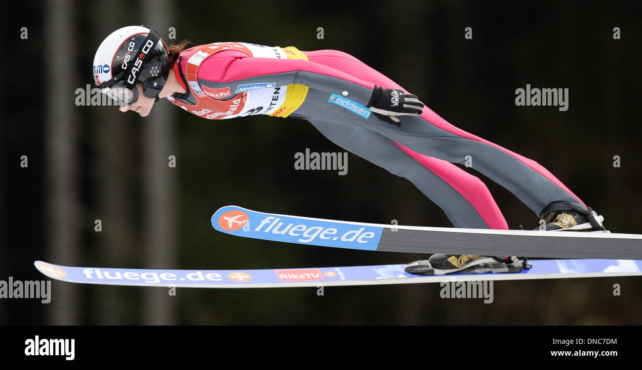 Hinterzarten, Germany. 22nd Dec, 2013. Norway's Helena Olsson Smeby ...