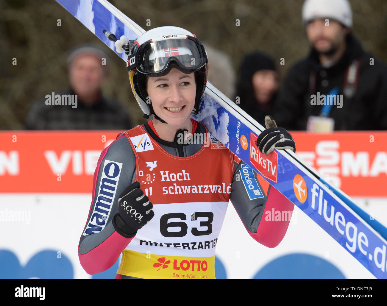 Hinterzarten, Germany. 22nd Dec, 2013. Norway's Helena Olsson Smeby ...