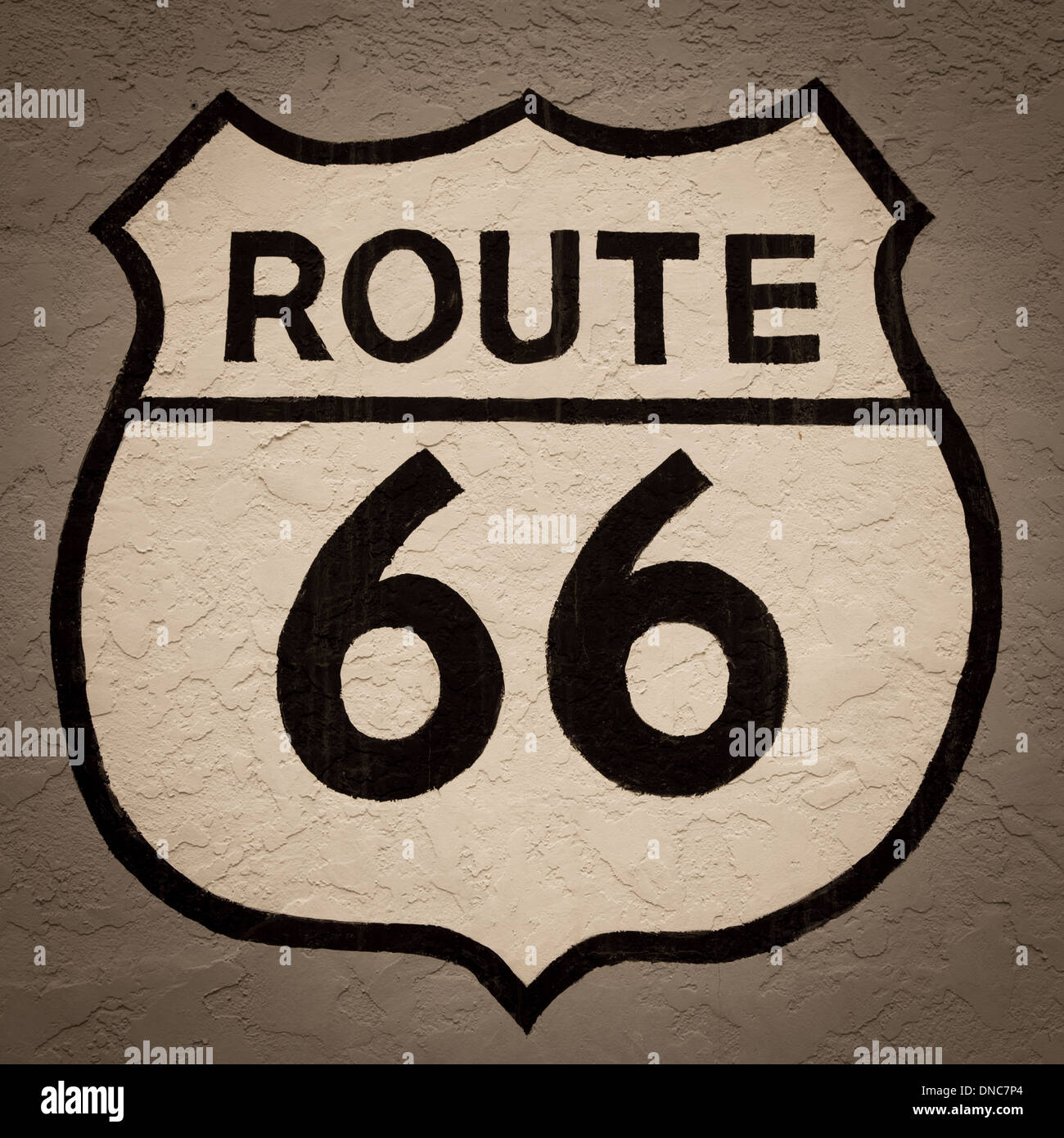 Blank Route 66 Sign High Resolution Stock Photography and Images - Alamy