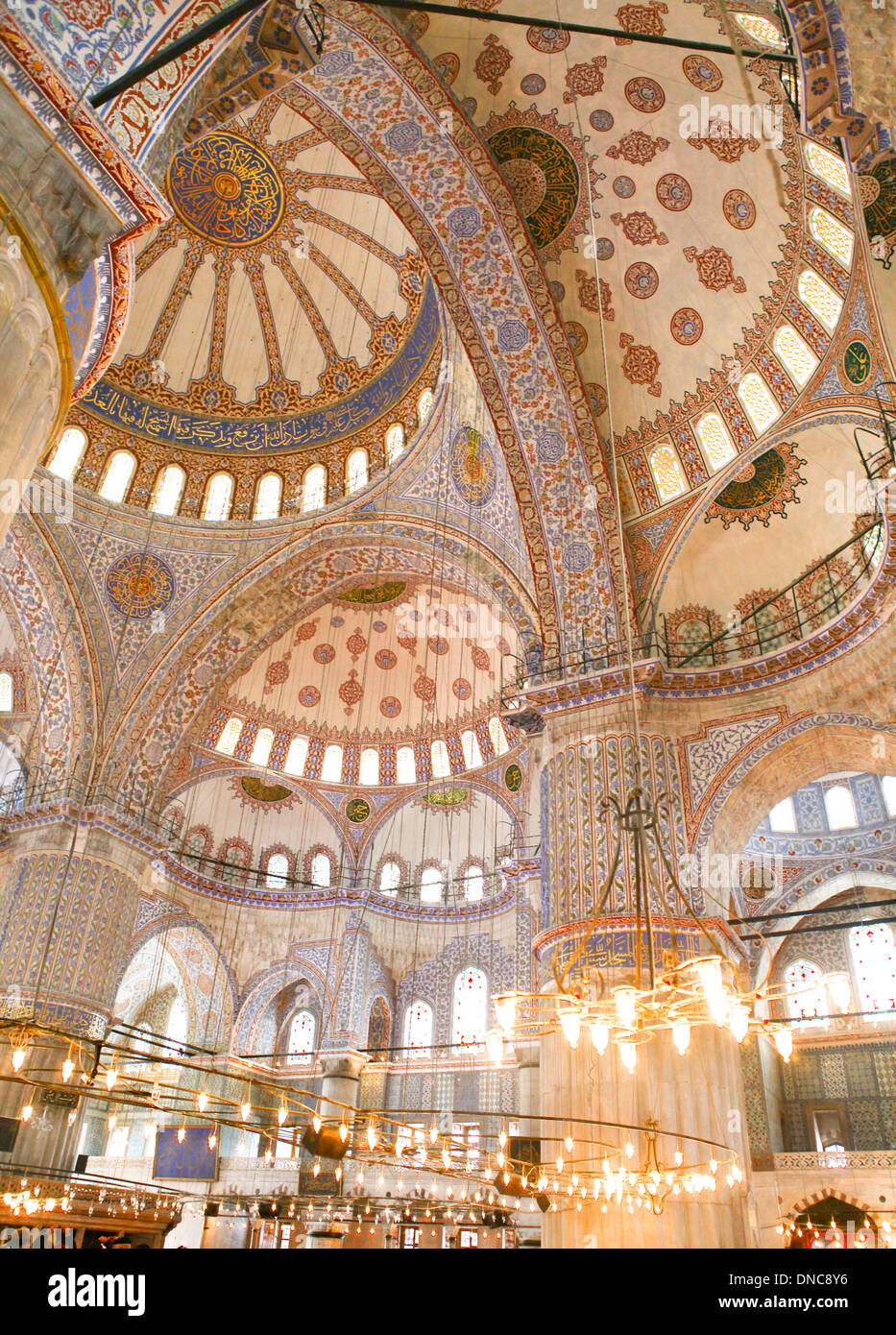 Blue mosque inside hi-res stock photography and images - Alamy