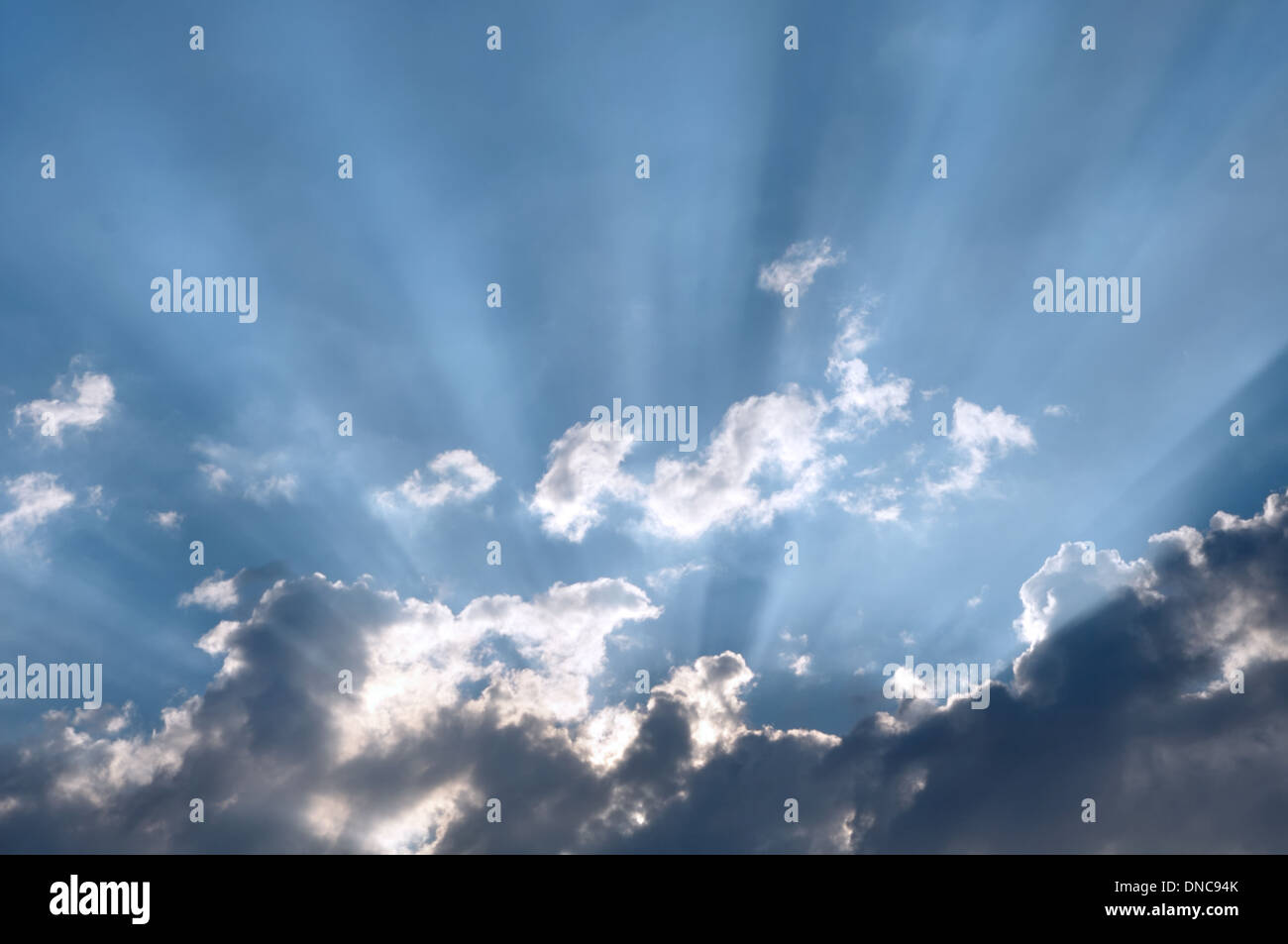 Sunbeam ray light through cloud hi-res stock photography and images - Alamy