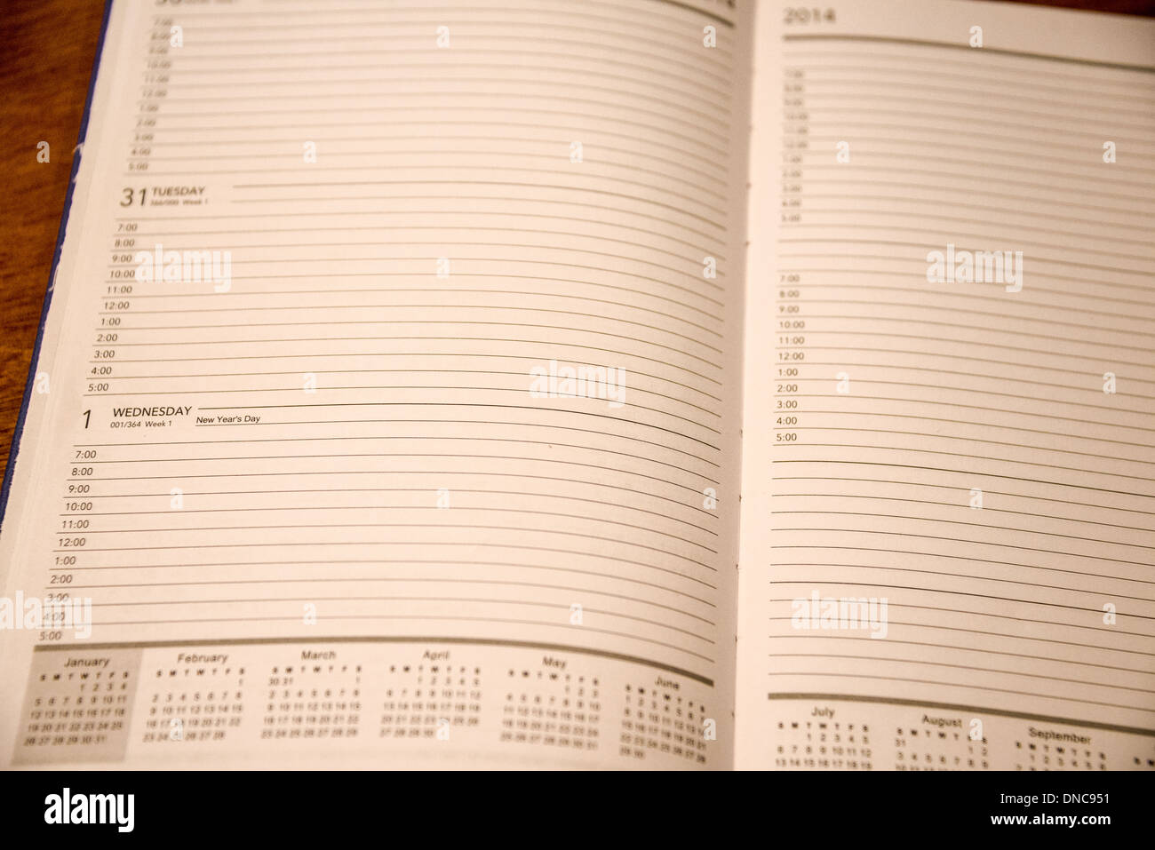 Planner page hi-res stock photography and images - Alamy