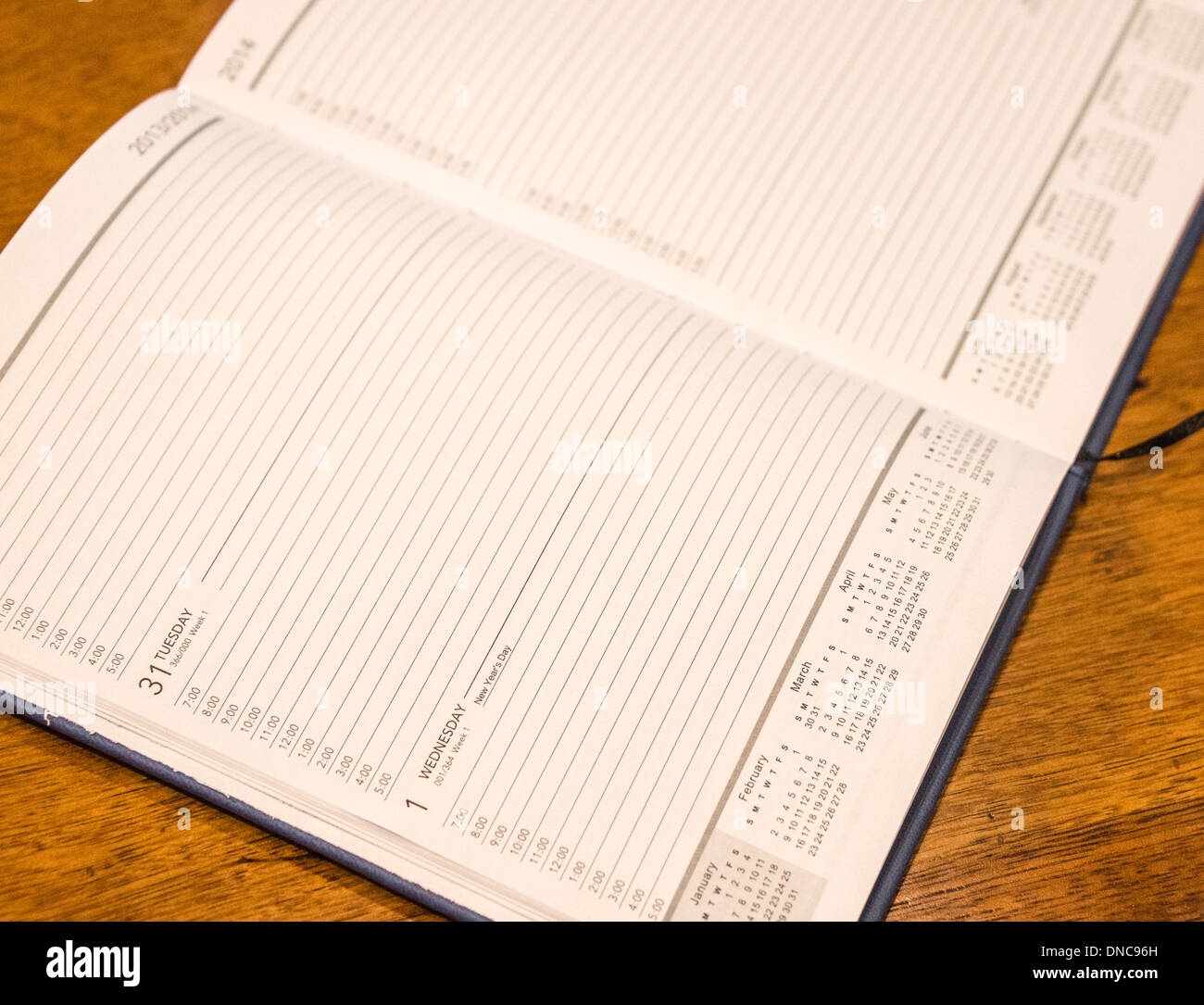 2014 open diary hi-res stock photography and images - Alamy