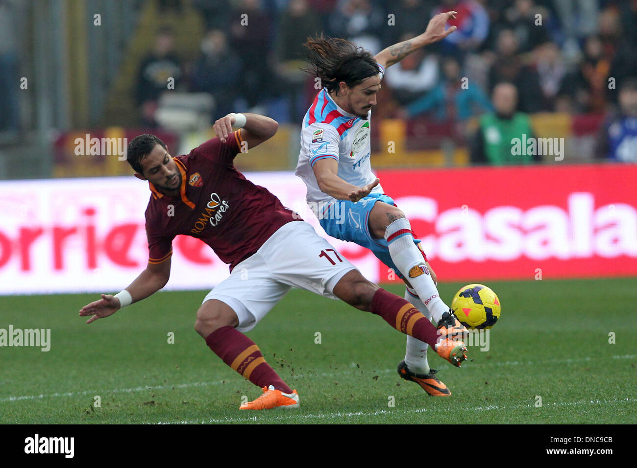 Rome, Italy. 22nd Dec, 2013. Serie A Football. Roma versus Catania ...