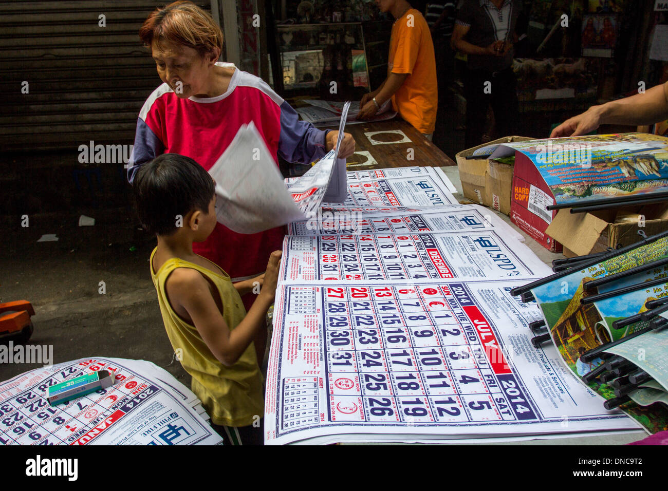 Old calendars hi-res stock photography and images - Alamy