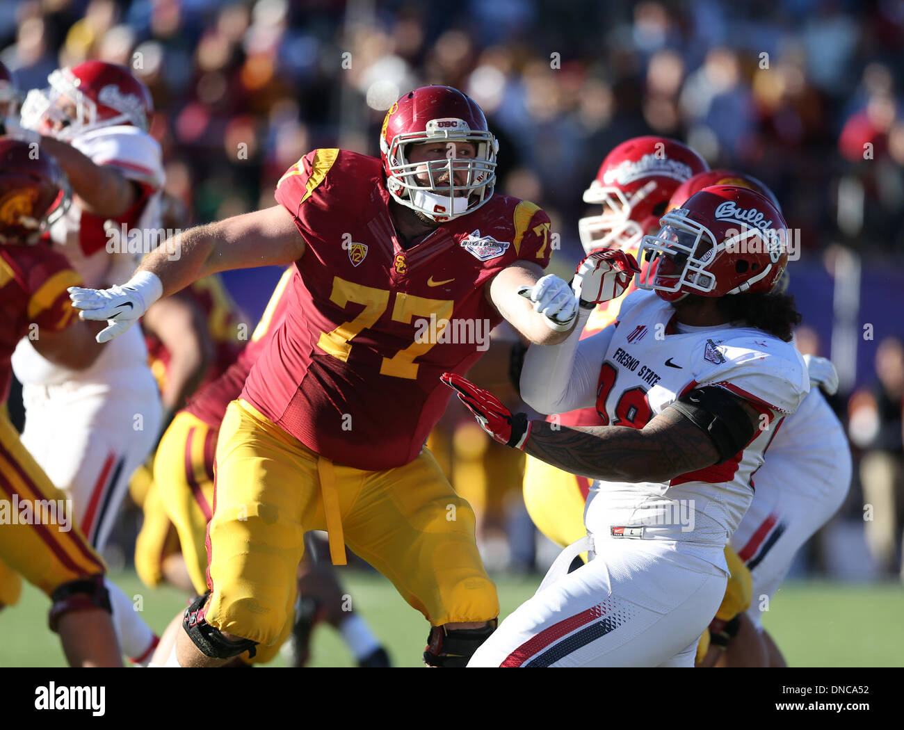 Las Vegas, CA, USA. 21st Dec, 2013. December 21, 2013 Las Vegas, CA.USC ...