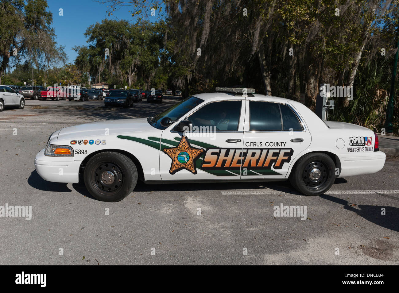 Inverness Florida Citrus County Sheriff Police vehicles Stock Photo - Alamy