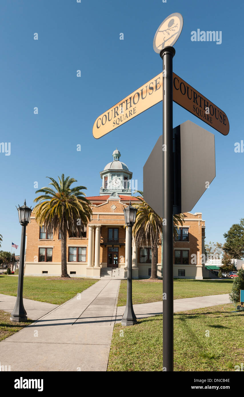 Citrus County Courthouse in Inverness, Florida USA Stock Photo - Alamy