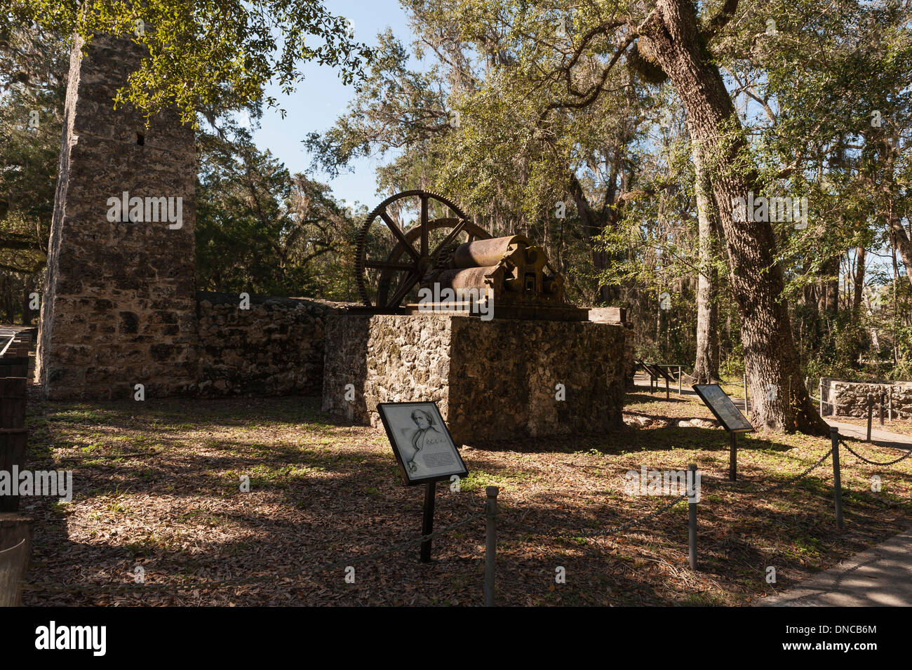 The David Levy Yulee Sugar Mill Ruins Historic State Park, Florida ...